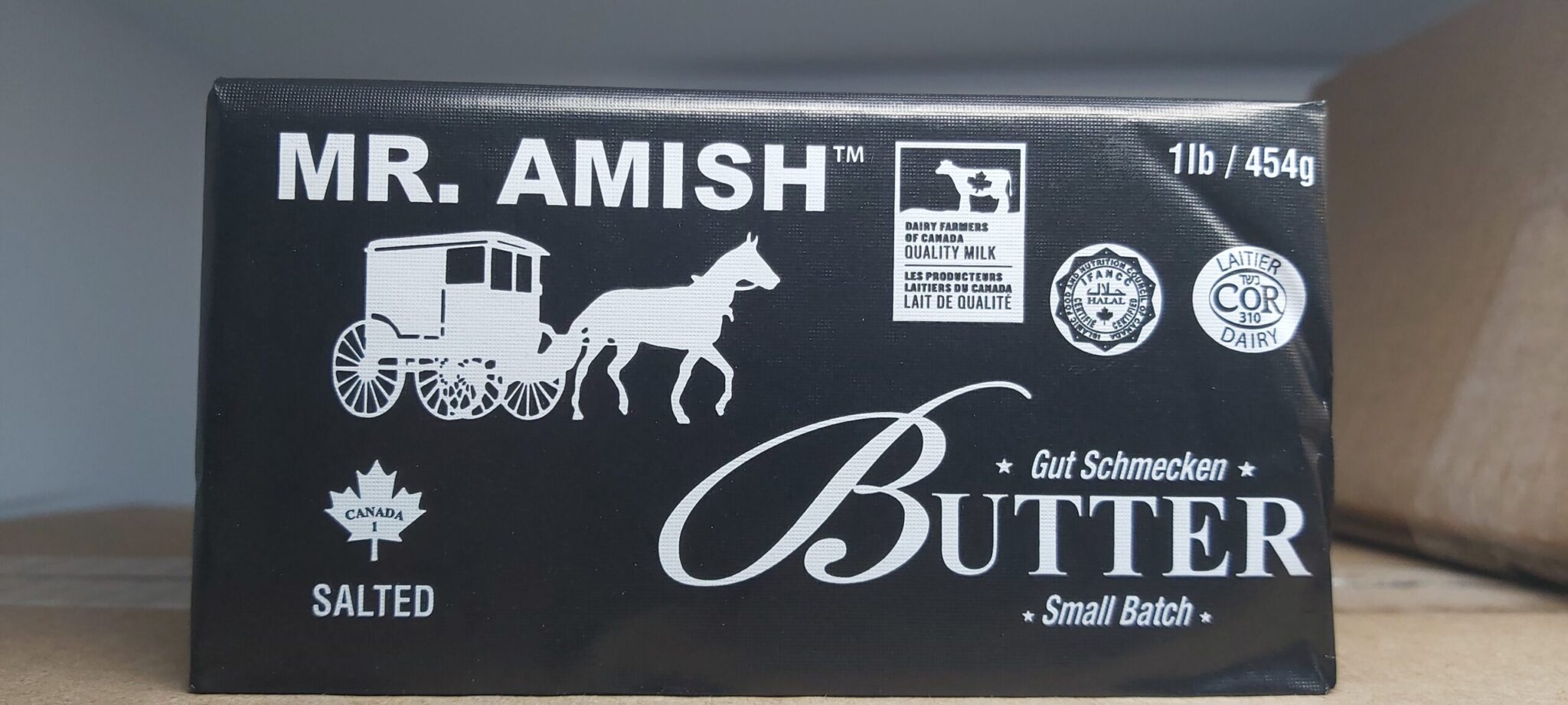 Mr. Amish 1lb Churned Salted Butter – Mr. Amish